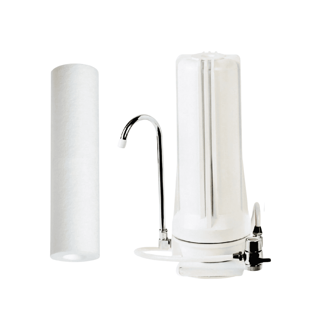 Bench Top Water Filter | Sediment | 1 Stage – Enviro Aqua
